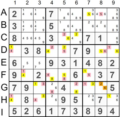 Sudoku Algorithms - Rectangle Elimination - PuzzleMystery.com