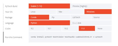 Win10 安装cuda110 Cudnn Pytorch 走看看