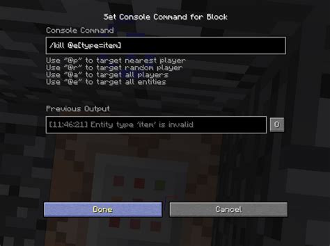 Why Does It Say Entity Item Is Invalid R Minecraft