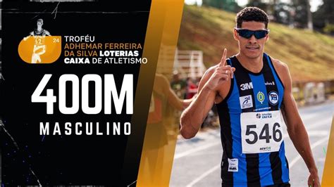 LUCAS CARVALHO FAZ GRANDE PROVA E VENCE OS 400M TROFÉU ADHEMAR
