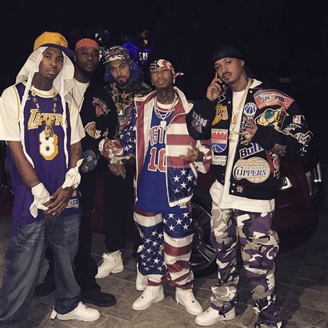 Tyga And His Crew Dressed As Dipset During Halloween 2016 R Dipset
