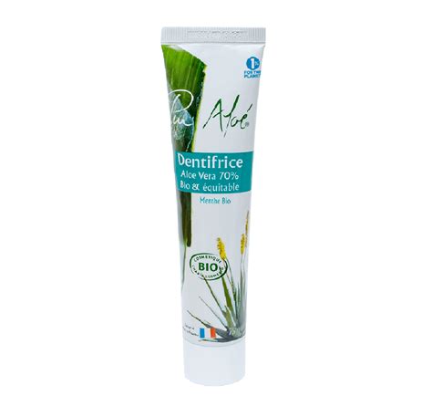 Dentifrice Aloe Vera Menthe Bio Biodoux Saly