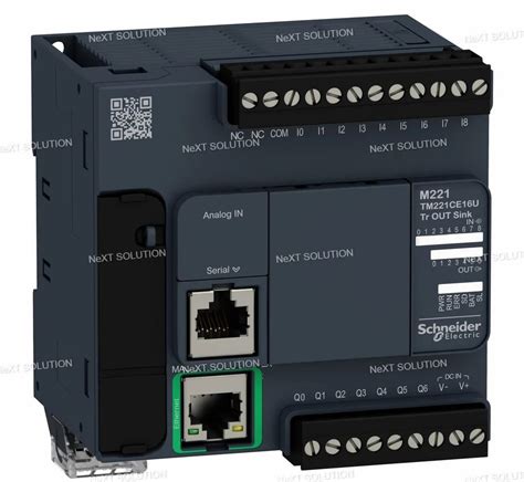 Tm221ce16u Schneider Plc M221 16 Io Transistor Npn Ethernet At Rs