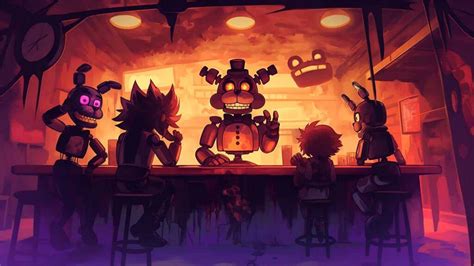 Fnaf Wallpaper Five Nights At Freddys Desktop Wallpaper 4k