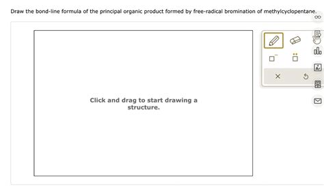 SOLVED Draw The Bond Line Formula Of The Principal Organic Product
