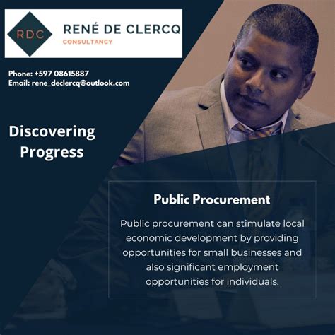 Robert De Clercq On Linkedin Public Procurement Economic Growth Environmental Social