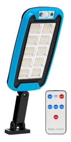 Foco Solar Led 1000w Sensor De Movimiento Control Remoto Cuotas Sin