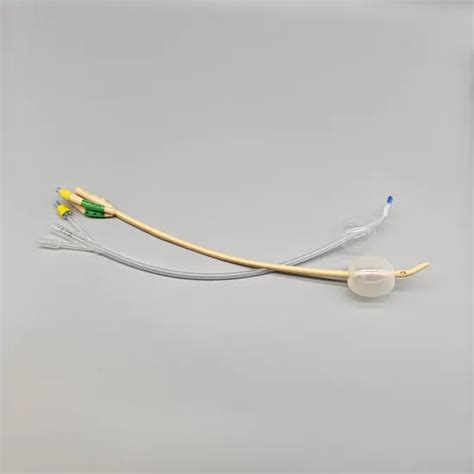 Continuous Irrigation 3 Way Reinforced Sterile Latex Hard Valve
