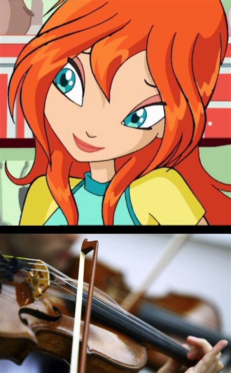 Bloom Violin Winx Club V1 By Weyantonio26 On Deviantart