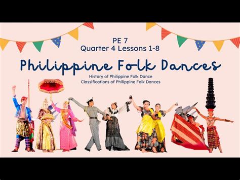 Philippine Folk Dances History And Classifications Pe 7 Quarter 4