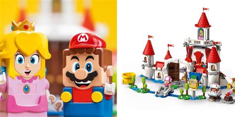 Princess Peach Lego Set