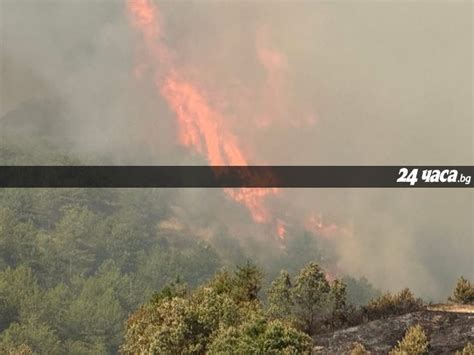 Bg Alert за силно задимяване от пожара над Илинденци