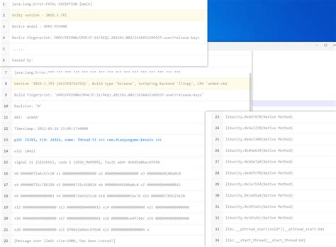 Javalangerrorfatal Exception Unitymain Libil2cppil2cppinit Unity Engine Unity Discussions