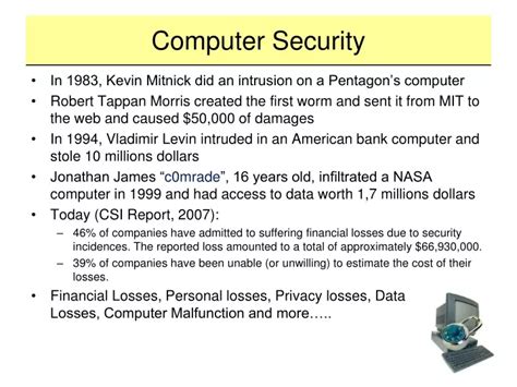 PPT Computer Security PowerPoint Presentation Free Download ID 9456102