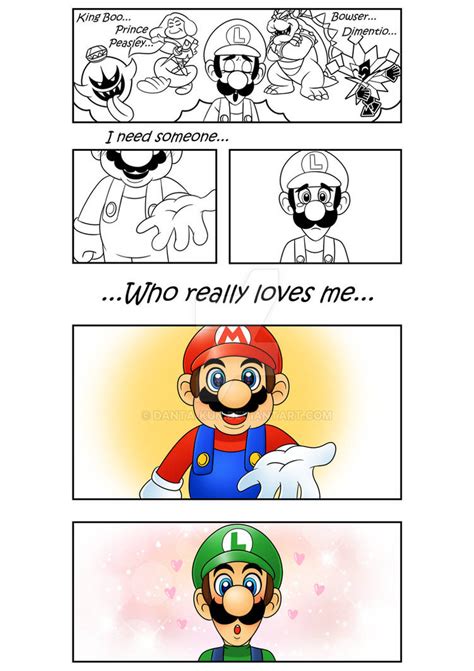 Commission Luigi And Mario Comic By Danta Kun On Deviantart