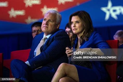 Chairman Of Cpac Matt Schlapp And His Wife Mercedes Schlapp Listen