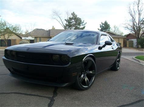 Murdered Out Dodge Challenger