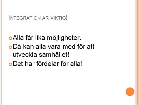 Integration Assimilering Och Segregation Vad R Integration Kan