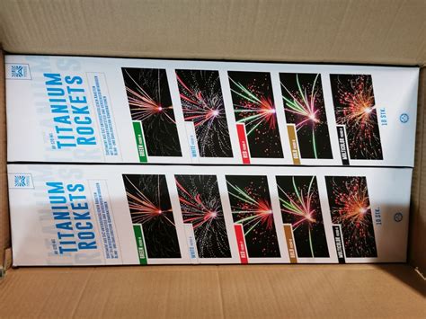 Titanium Rockets Silvesterraketen Titanium Rockets Silvesterraketen