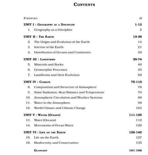 Geography NCERT Books Free Pdf Education