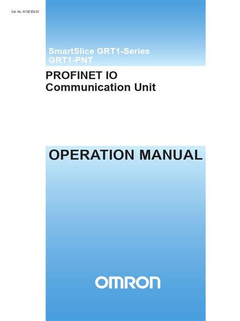 w13e grt1 pnt profinet io communication unit operation manual en pdf