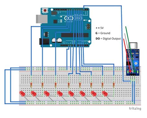 How To Use Ky 037 Sound Sensor To Turn On Led Using Arduino