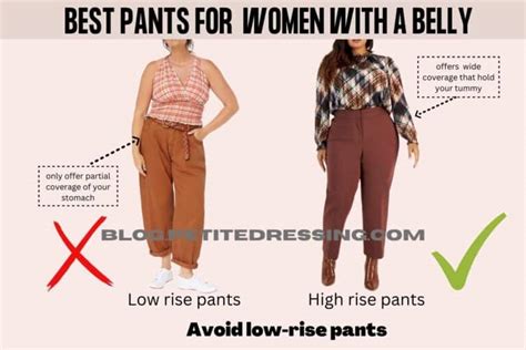 9 Best Pants Styles To Hide Your Belly