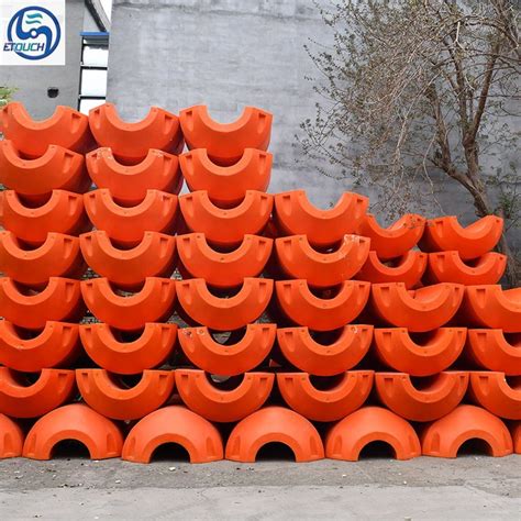 High Strength Polyurethane Foam Light Weight Floaters For Hdpe Pipe