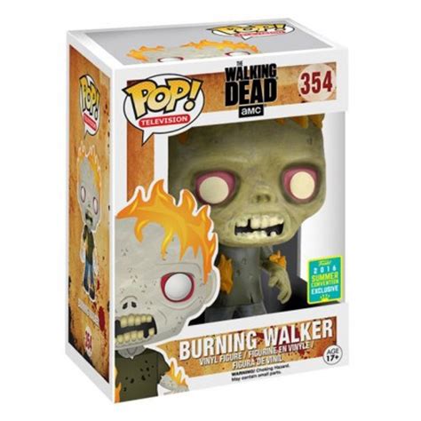Funko Pop Walker Burning The Walking Dead 354