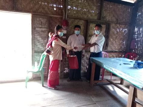 လေရှီးမြို့၌ လူမှုဝန်ထမ်းဦးစီးဌာနမှကိုယ်ဝန် ဆောင်မိခင်နှင့် အသက် ၂ နှစ်အောက် ကလေး သူငယ်များ အား