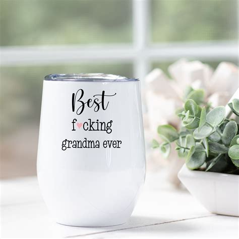 Funny Grandma Gift Grandma Birthday Best Fucking Grandma Etsy