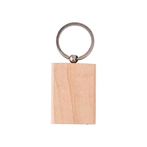 Rectangular Wooden Keyring Tara Slevin Group Phone Accessories