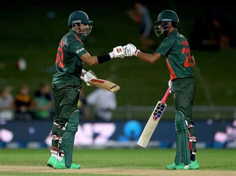 NZ Vs BAN 2nd T20I Confusion Over Revised DLS Target Halts Play