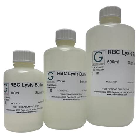 Rbc Lysis Buffer Recipe Lab Rat Bryont Blog