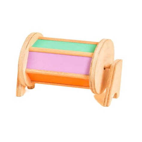 Curious Cub Rotating Drum Multi Color — Toycra