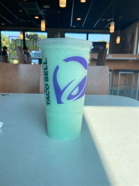 Mythical Baja Blast Freeze Baja Blast Slushy Taco Bell Baja Blast Slushie Mtn Dew Baja Blast