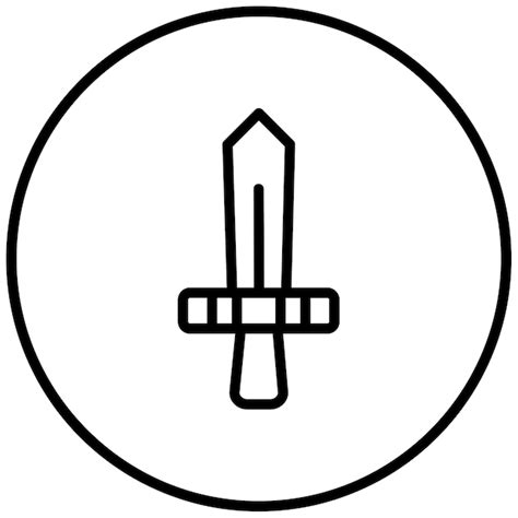 Premium Vector Sword Vector Illustration