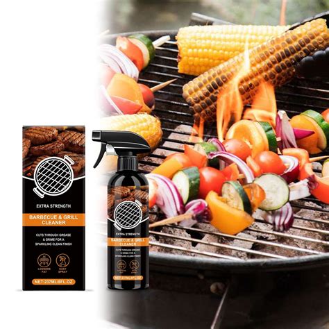 Momihoom Bbq Grill Degreaser Spray Heavy Duty Grease Remover For