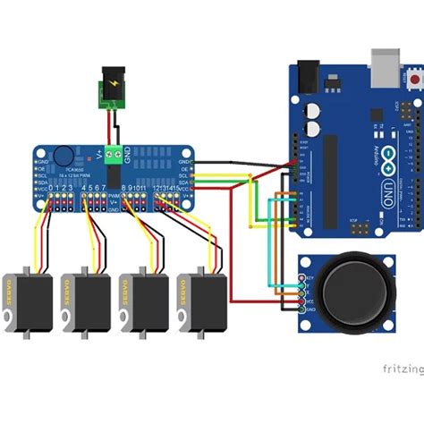 módulo controlador de servos pca9685 electrÓnica guatemala oxdea