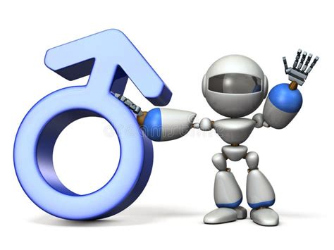 Gender Symbol With Robot Stock Illustration Illustration Of Male Gender Symbol With Robot Stock Illustration Illustration Of Male