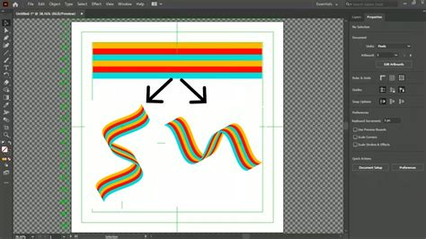 How To Draw Ribbons In Illustrator
