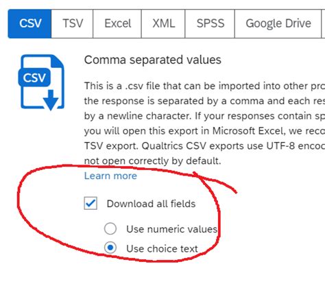 Fields That Are Exported From Qualtrics Xm Community