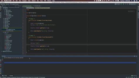 Testing Laravel Using Phpstorm Integrated Testing Feature Youtube