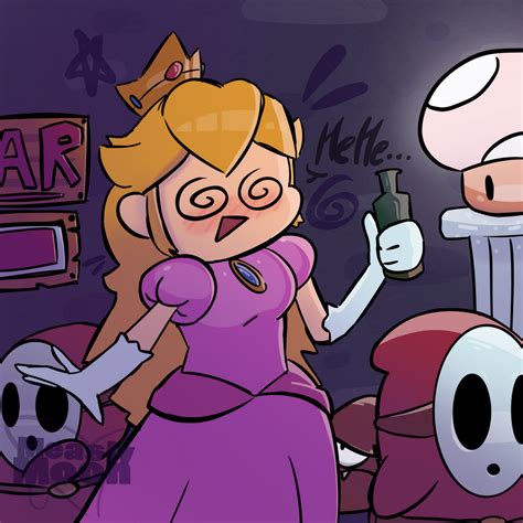 The Drunk Peach By Iolein On Newgrounds