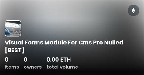 Visual Forms Module For Cms Pro Nulled Best Collection Opensea