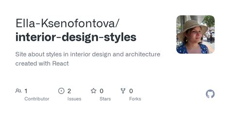 Github Ella Ksenofontova Interior Design Styles Site About Styles In