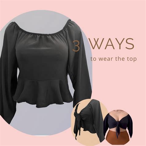 Tie Front Ruffled Top Pdf Sewing Pattern Womens Sewing Patterns Womens Top Sewing Pattern