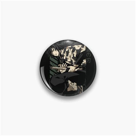 Giyu Tomioka Water Pillar Demon Slayer Pin For Sale By Youranimeworld