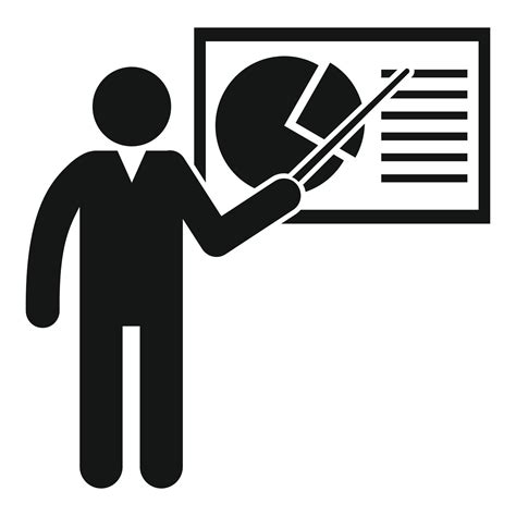 Business Training Lesson Icon Simple Style 14626669 Vector Art At Vecteezy