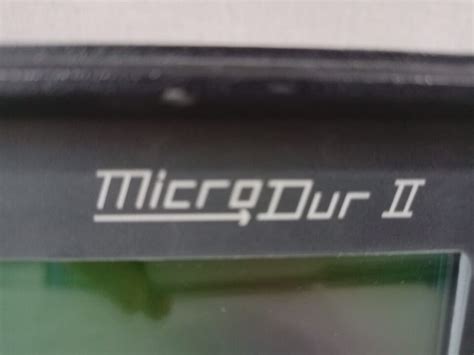 Used Krautkramer Branson Hurth Microdur Ii Mic 2 33507 2346 8vdc 2